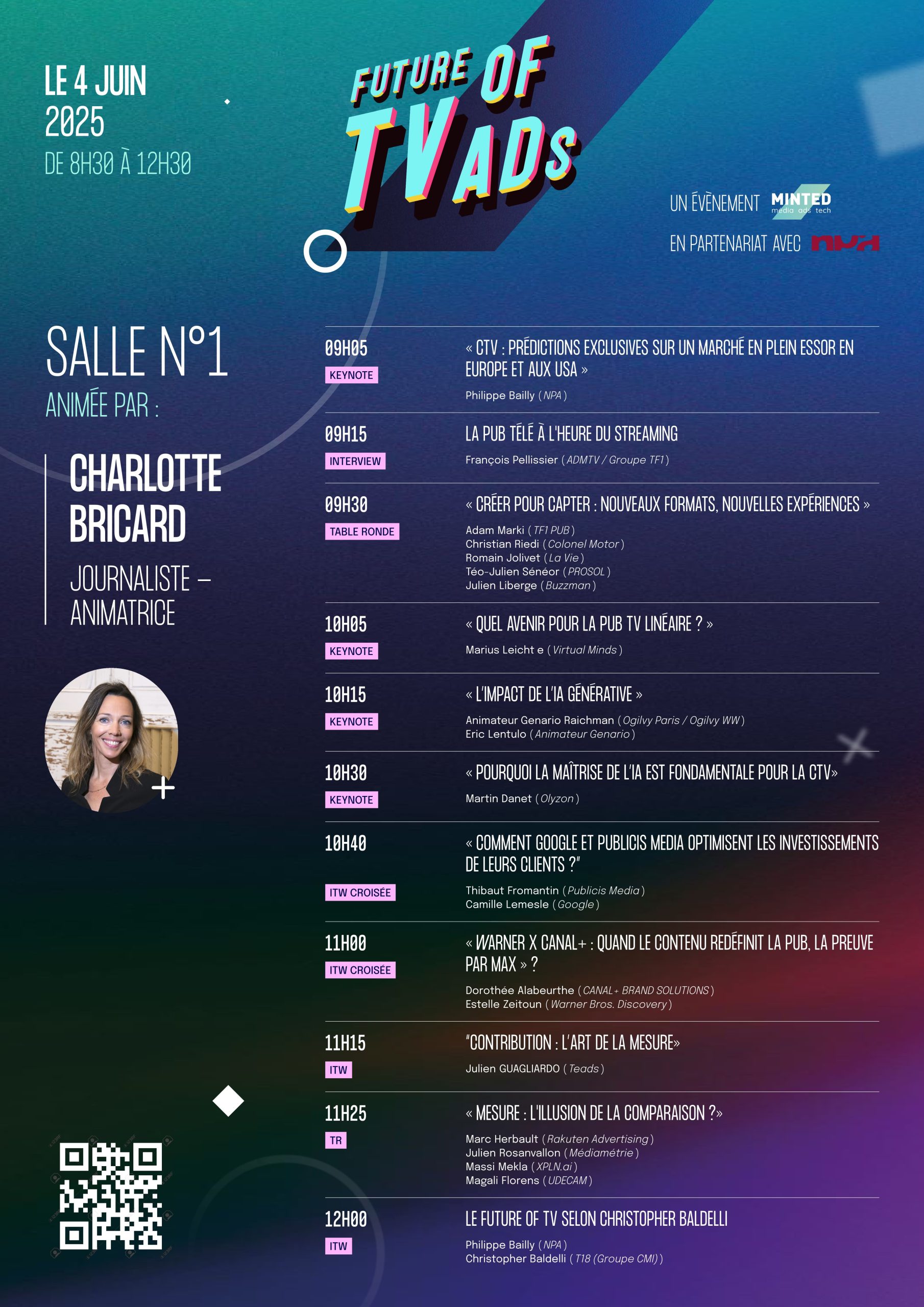 Programmes des deux conférences - Minted