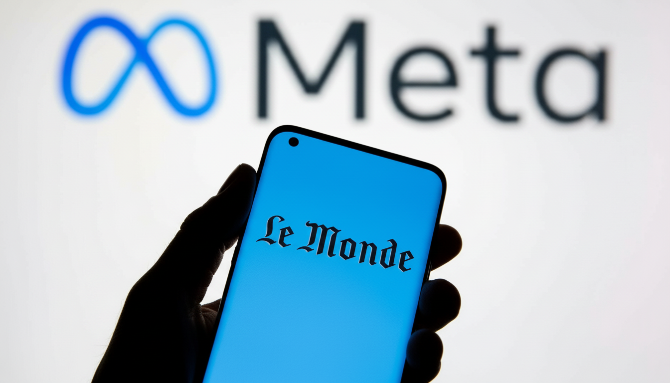 Le Monde et Le Nouvel Obs seront rémunérés lorsque l’IA de Meta ...